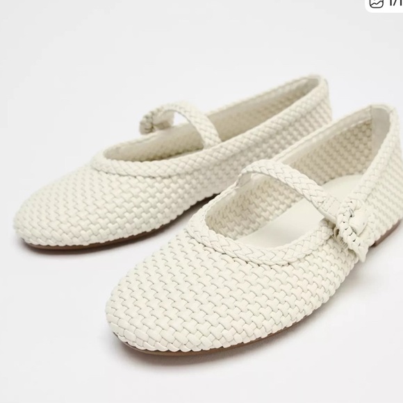 Zara | Shoes | Zara Shoes New Braided Ballet Flats | Poshmark